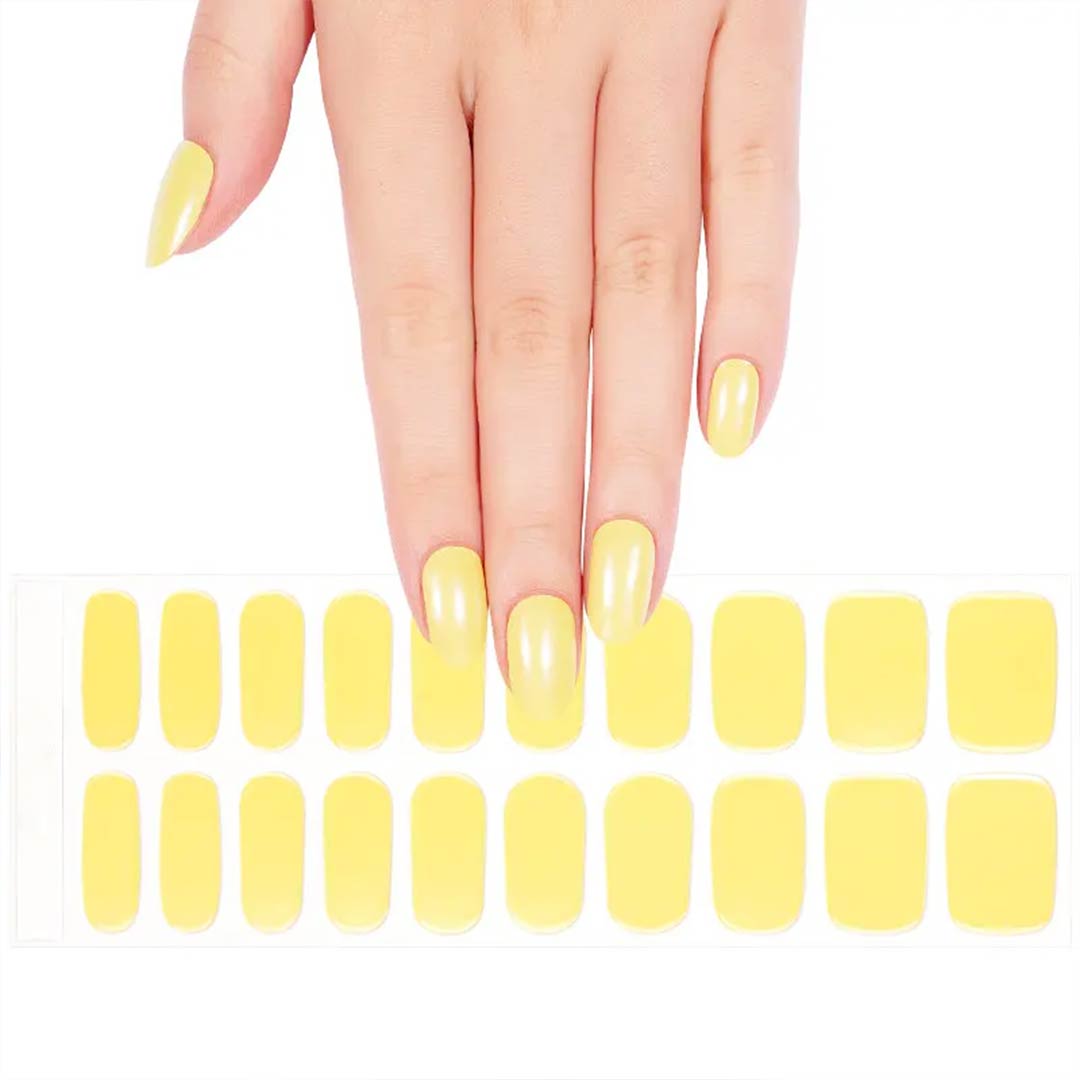 Yellow - Sticker Gel Unghie – AYAY